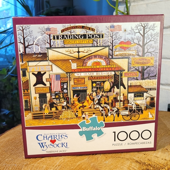 Buffalo David Bitton | Games | 00 Piece Puzzle Charles Wysocki Art ...